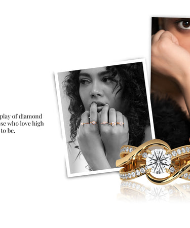 Buy Lab Grown Diamond Jewellery in India | Elmas