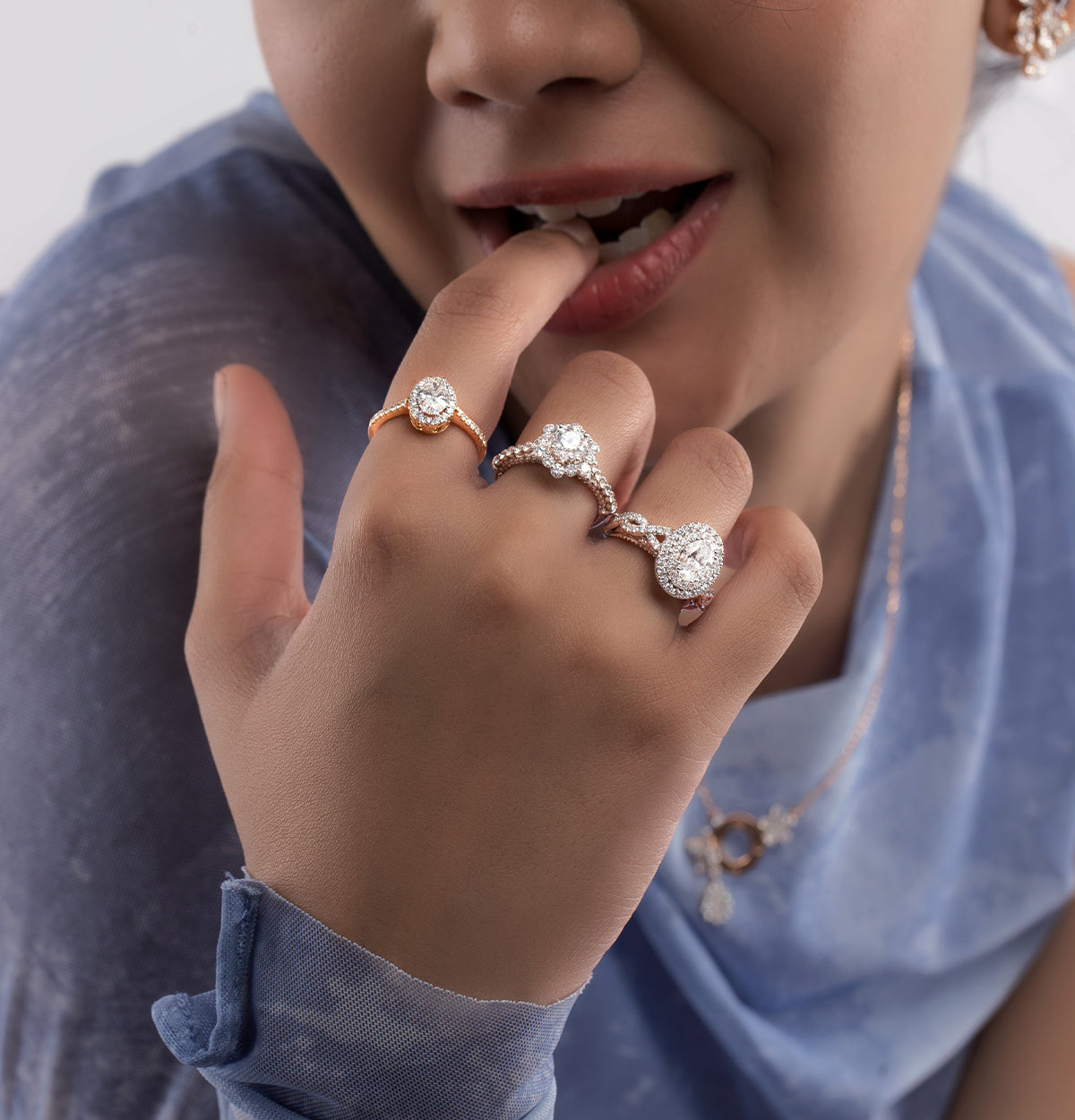 Shop Finest Lab Grown Diamond Jewellery Online| Elmas