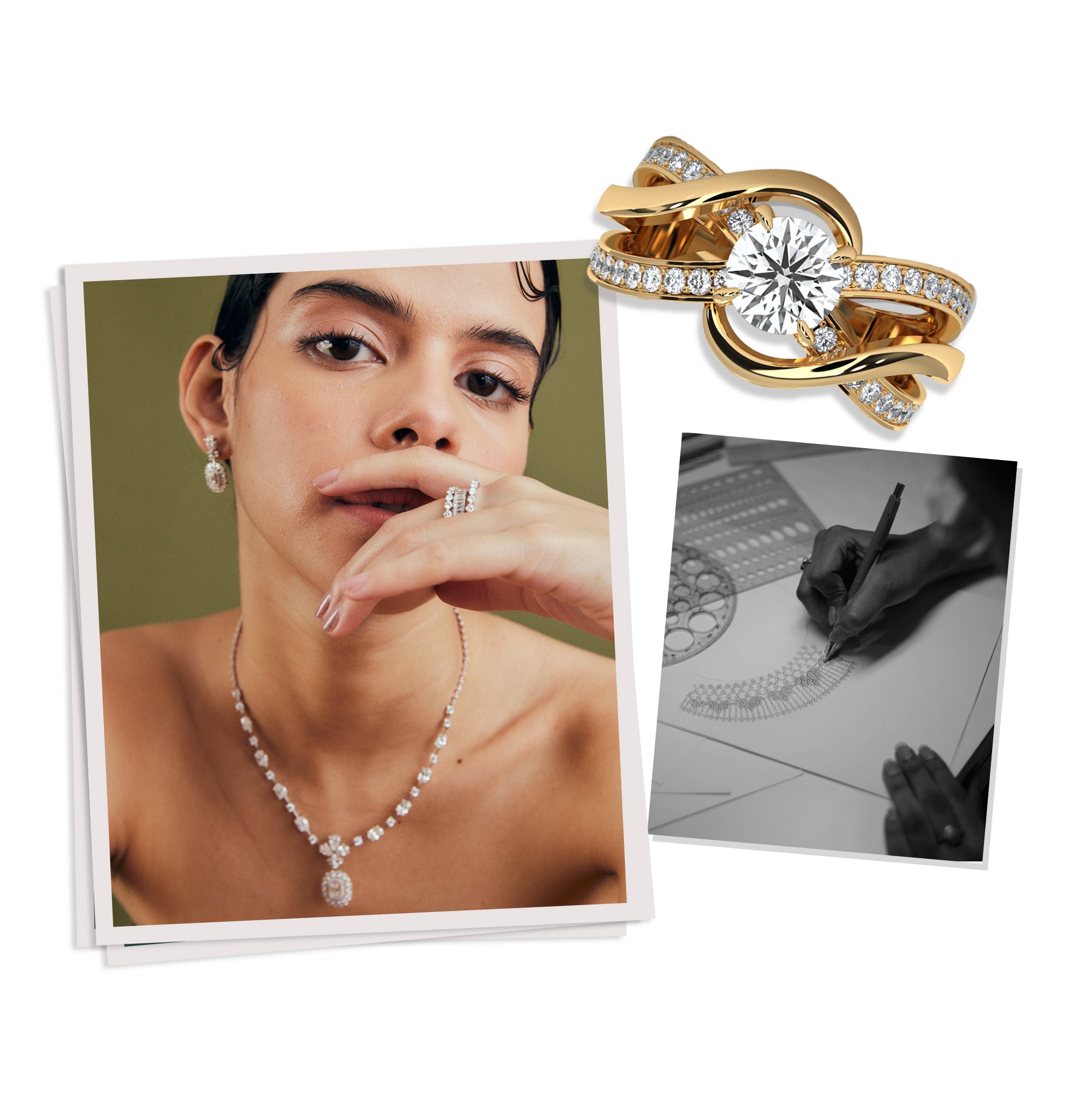 Buy Lab Grown Diamond Jewellery in India | Elmas