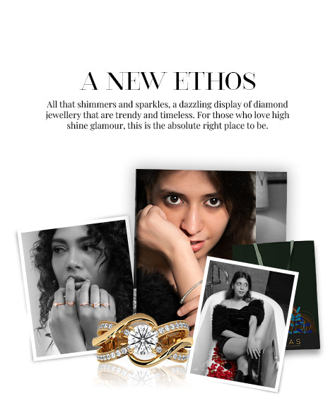 Buy Lab Grown Diamond Jewellery in India | Elmas